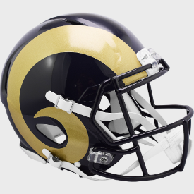 Saint Louis (Los Angeles) Rams 2000-2016 Throwback Riddell Full Size ...