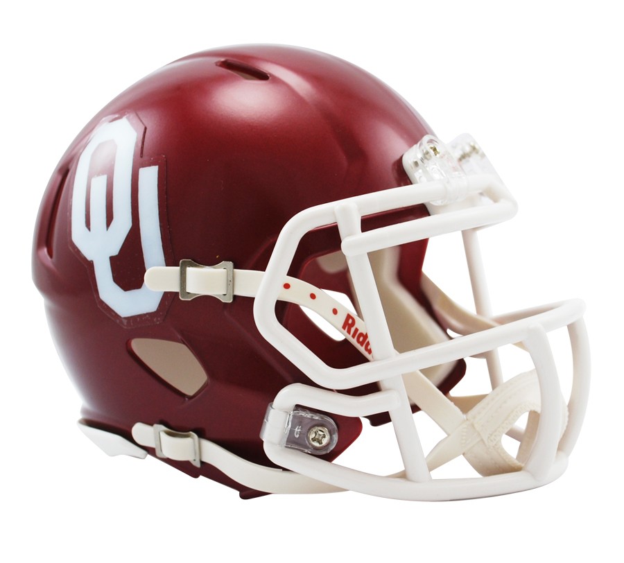 Riddell NCAA Oklahoma Sooners Speed Mini Football Helmet