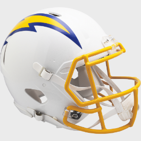 Los Angeles Chargers Color Rush Royal Riddell Full Size Authentic Speed ...
