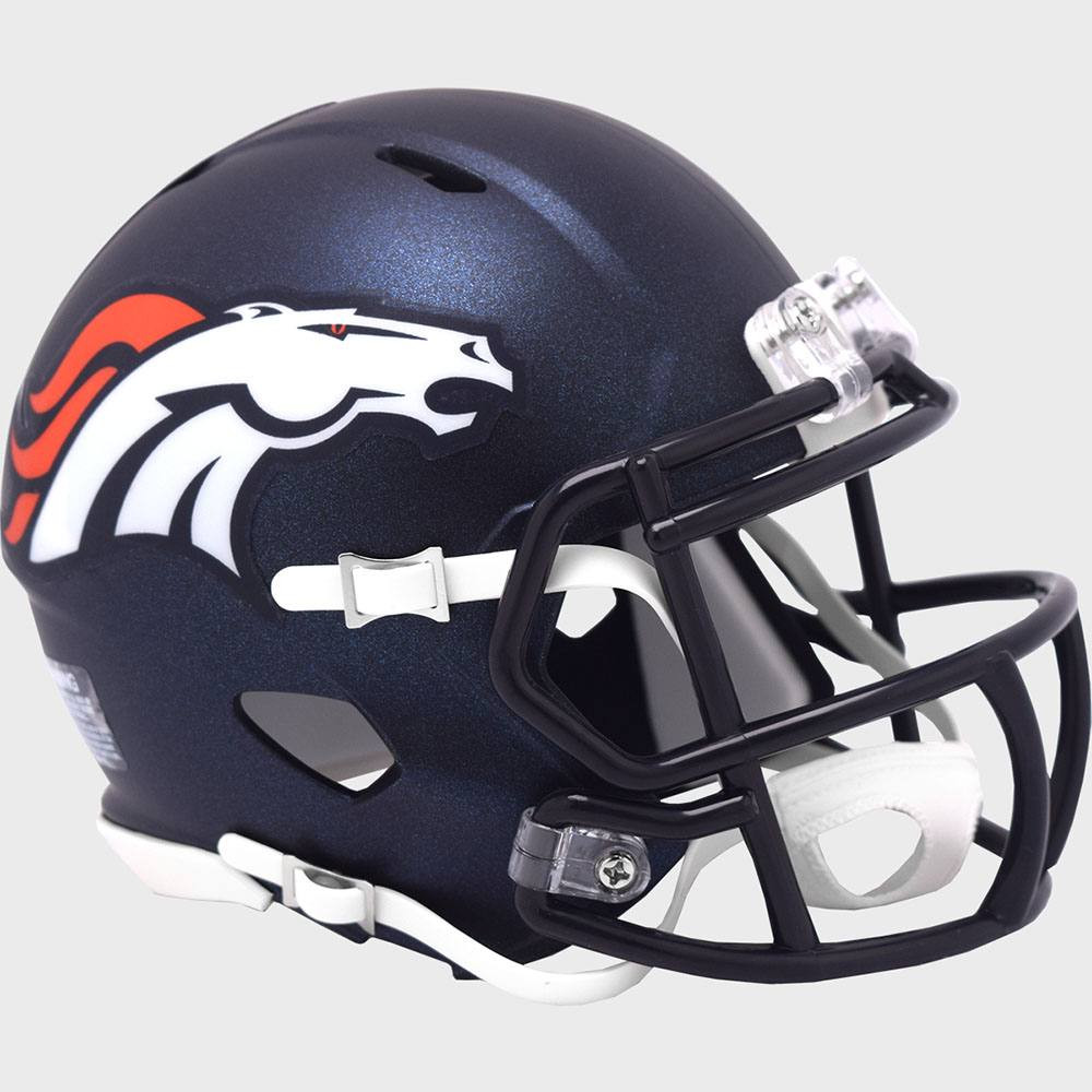 Denver Broncos Riddell Mini Speed Helmet New 2024 Primary
