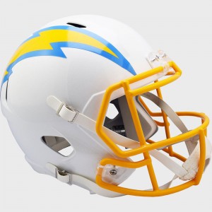 Los Angeles Chargers 2020 Riddell Full Size Authentic Speed Helmet